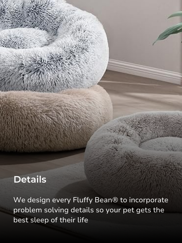 The Original Fluffy Bean® Pet Bed – TheFluffyBean